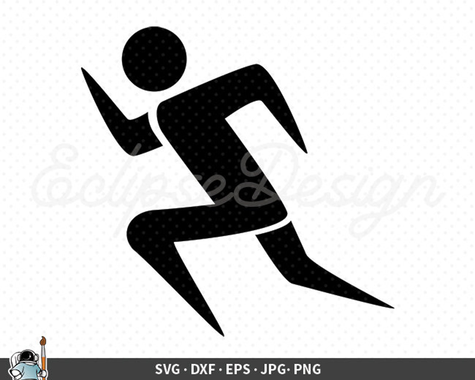 Runner SVG Running Vector Marathon Clipart Track and Field | Etsy
