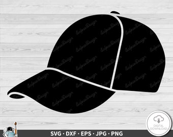 Cap SVG File, Cap DXF, Cap Png, Hat Svg, Baseball Cap Svg, Trucker Cap ...