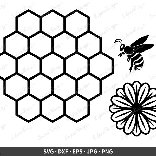 Honeycomb Dxf - Etsy