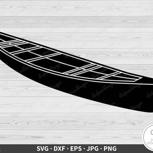 Canoe Svg - Etsy