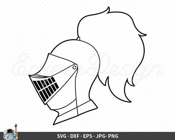 Knight SVG Knight Helmet Vector Medievil Clipart Armor Cricut | Etsy