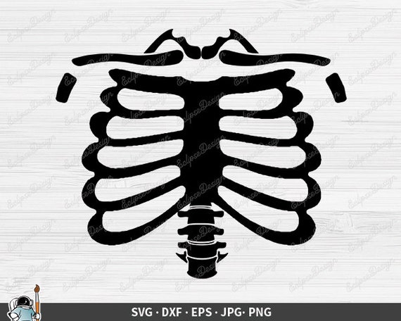 Art & Collectibles Clip Art Skeleton SVG Spooky Bones jpg png dxf eps ...