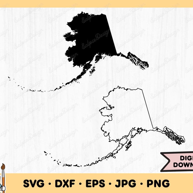 Alaska Decal - Etsy
