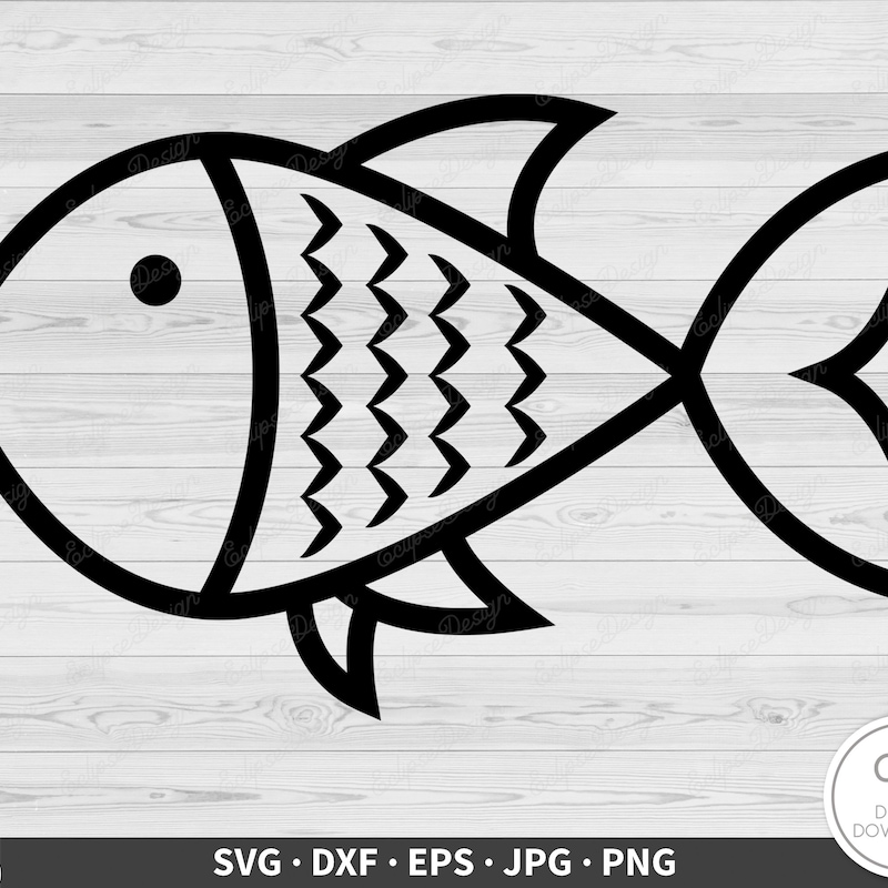 Fish Svg - Etsy