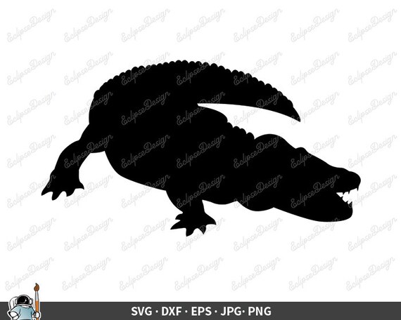 Alligator SVG Alligator Clip Art Alligator Clipart Alligator - Etsy
