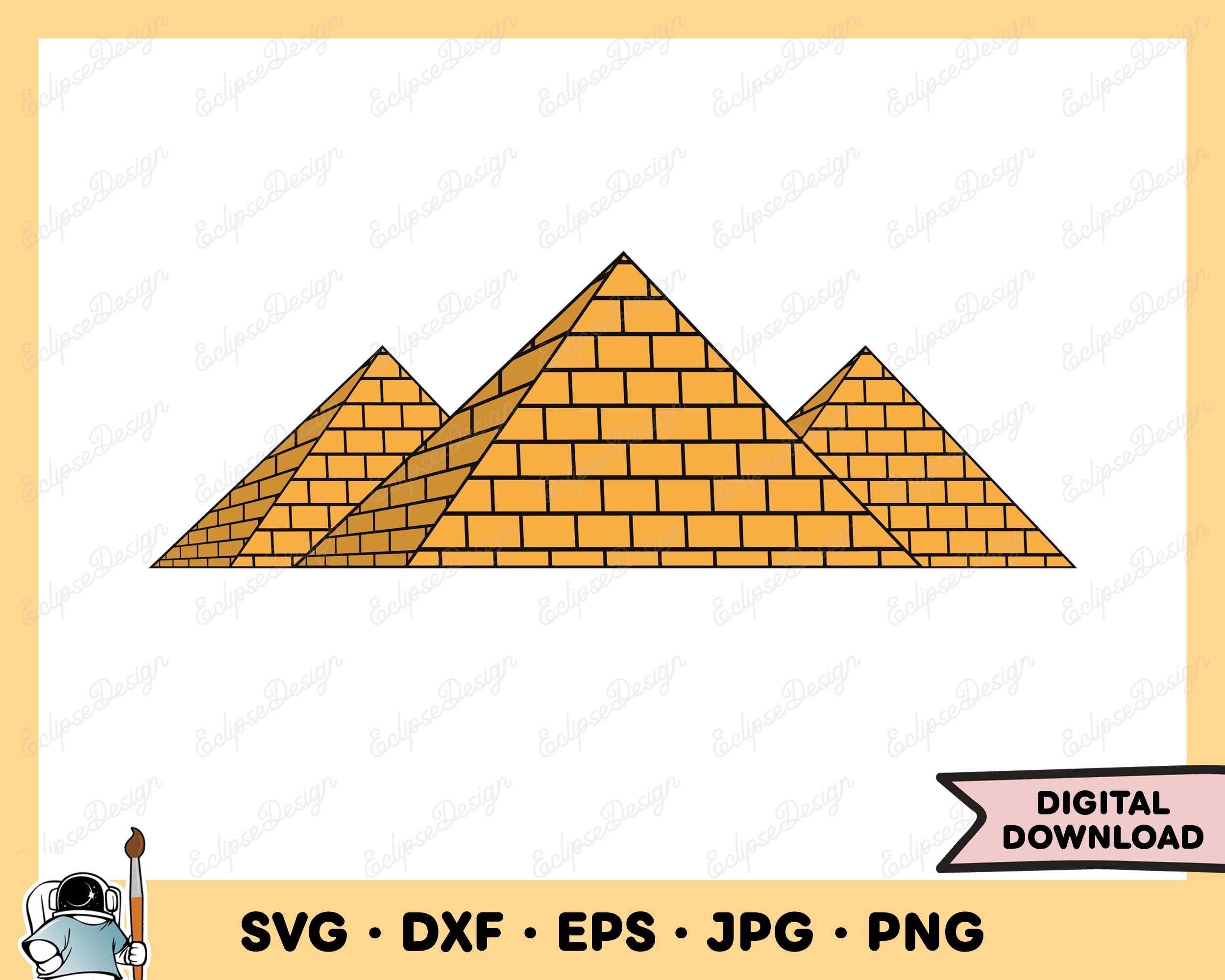 Egyptian Pyramid Simple Designs