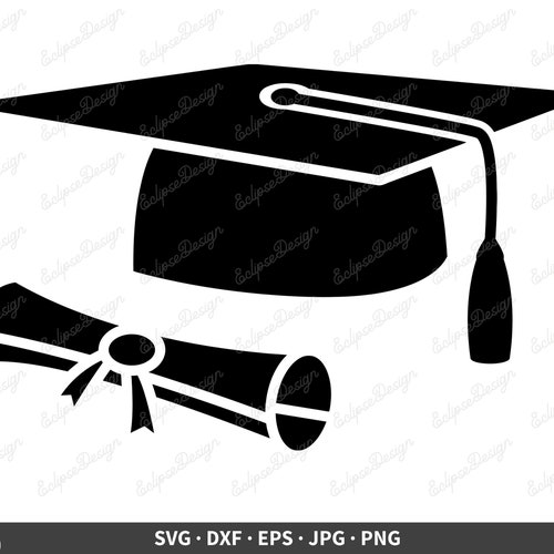 Diploma Svg Graduation Clipart Graduate Svg File for Cricut - Etsy