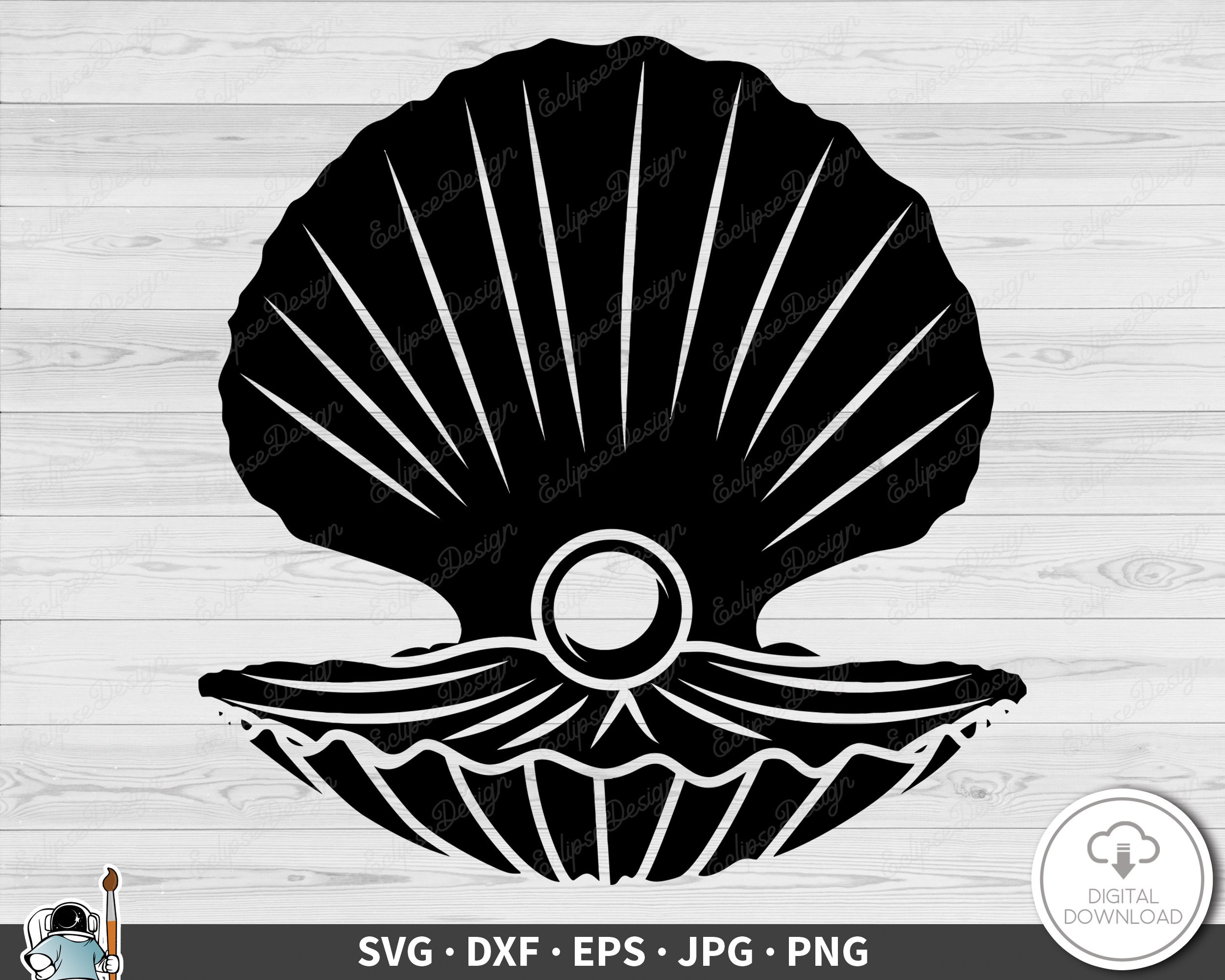 Oyster Shell Clip Art