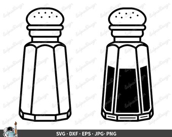 Salt and Pepper Svg - Etsy