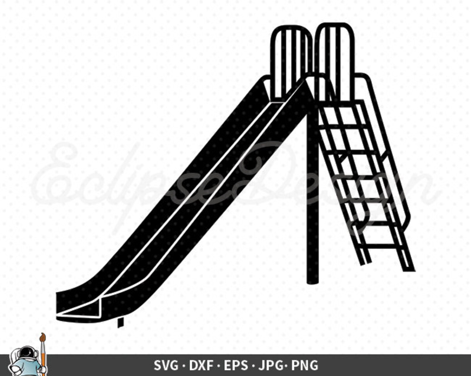 Playground SVG Slide Vector Slide Clipart Slide Cricut | Etsy