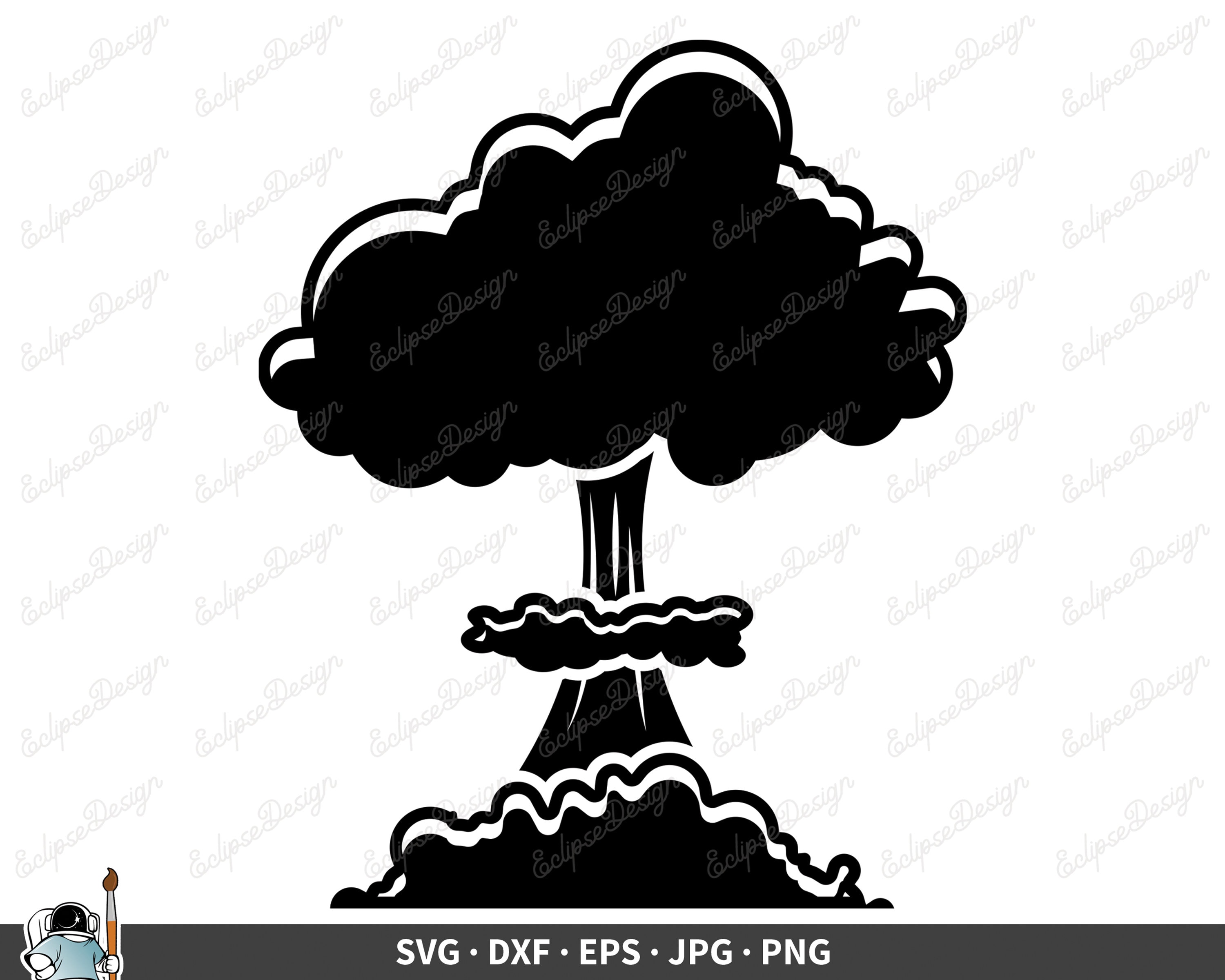 Nuclear Explosion Clip Art
