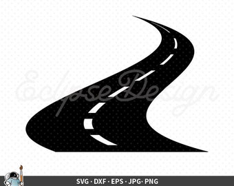 Road Svg Cut File | Etsy