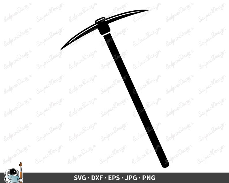 Pickaxe SVG Pickaxe Vector Pickaxe Clipart Mining Cricut - Etsy