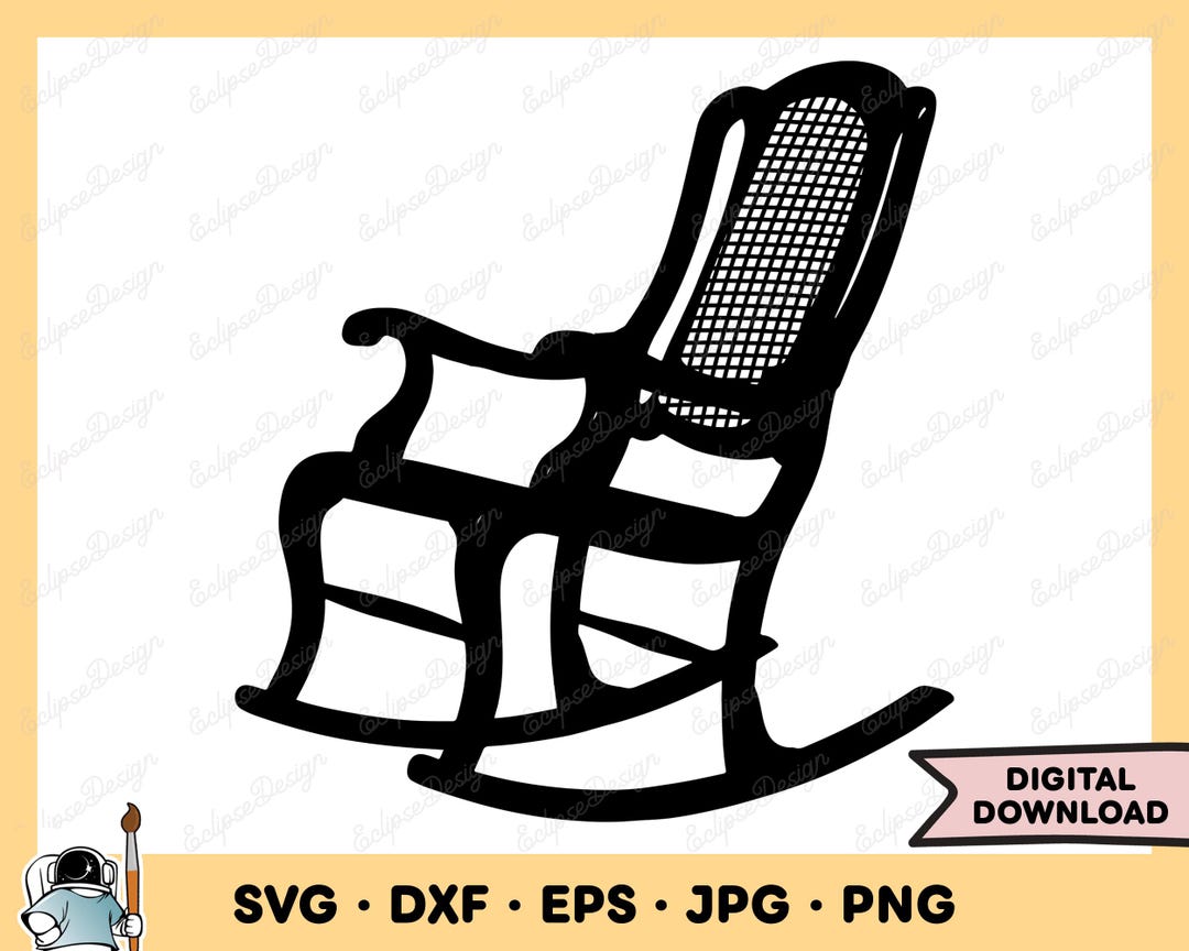 Rocking Chair SVG, PNG, Clip Art (digital Download) - Etsy