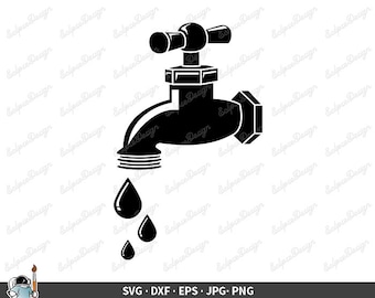 Water Spicket Svg - Etsy