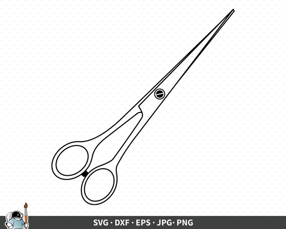 Scissors SVG Barber Vector Scissors Clipart Hair Cut | Etsy