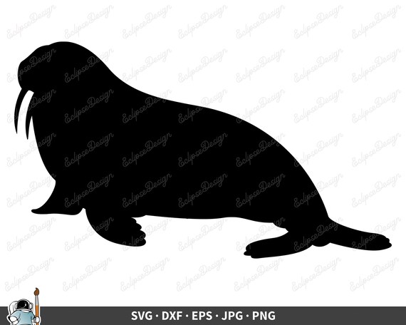 Walross Clipart Flowers