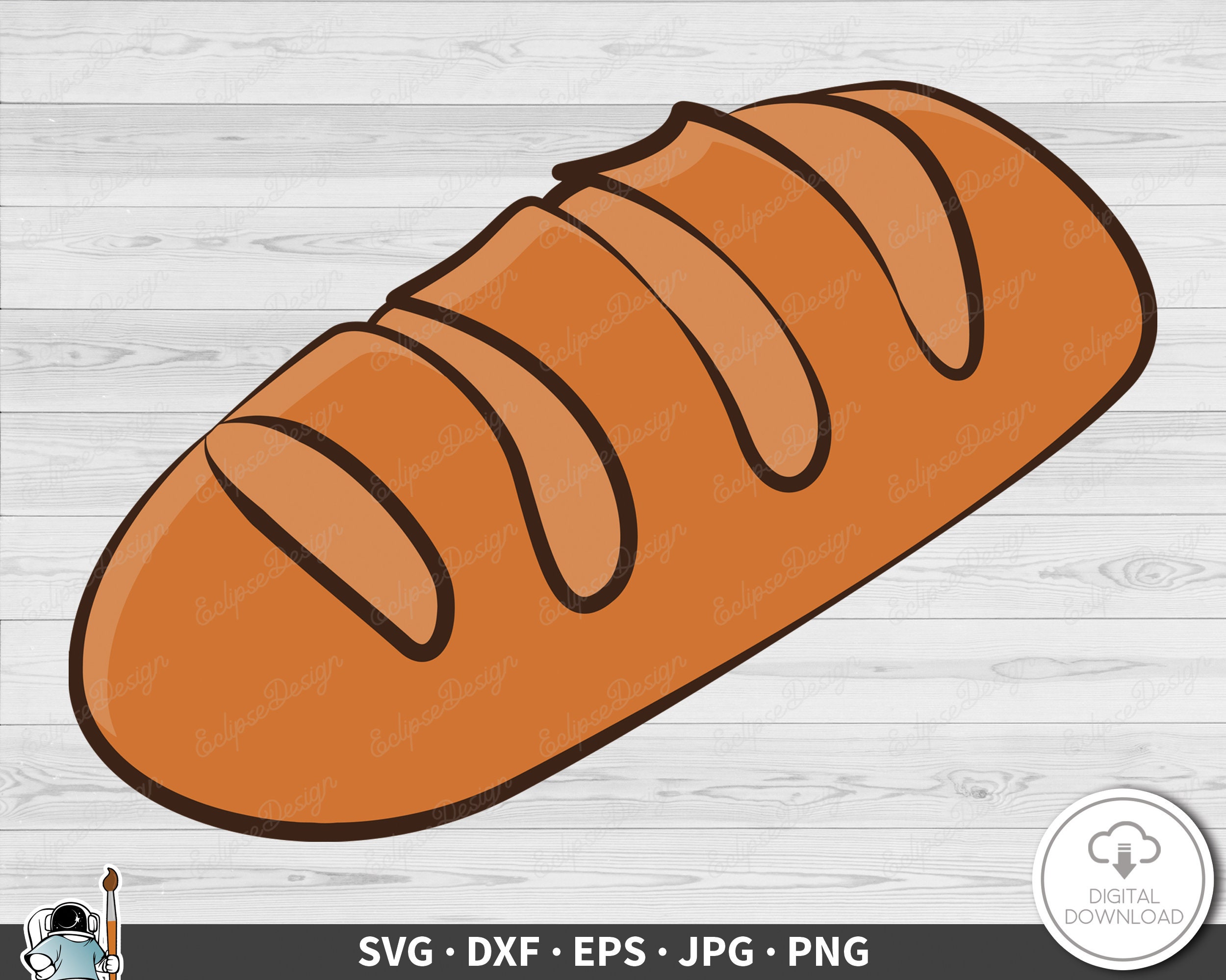 Bread Loaf Clip Art