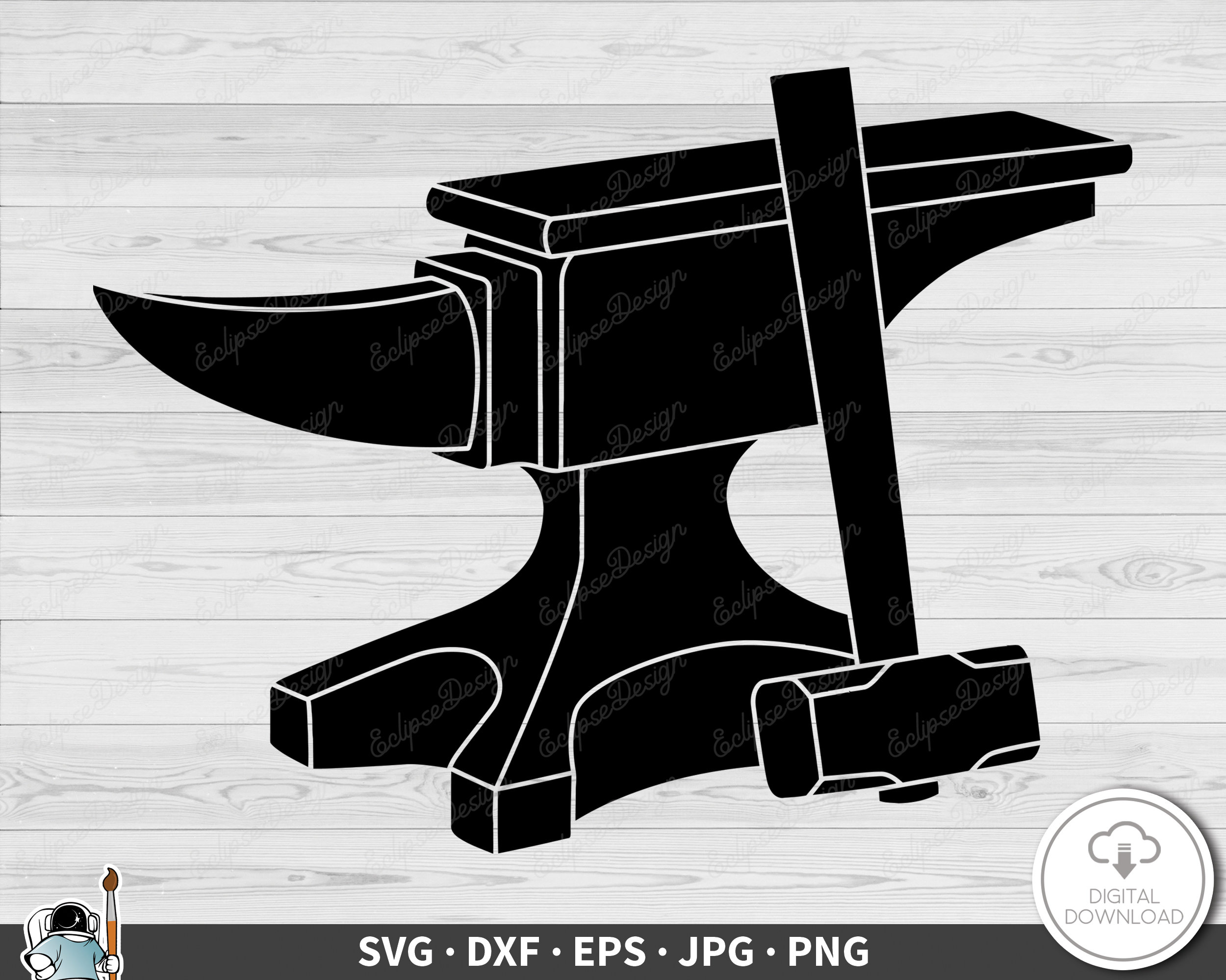 Free Clipart Of Anvil