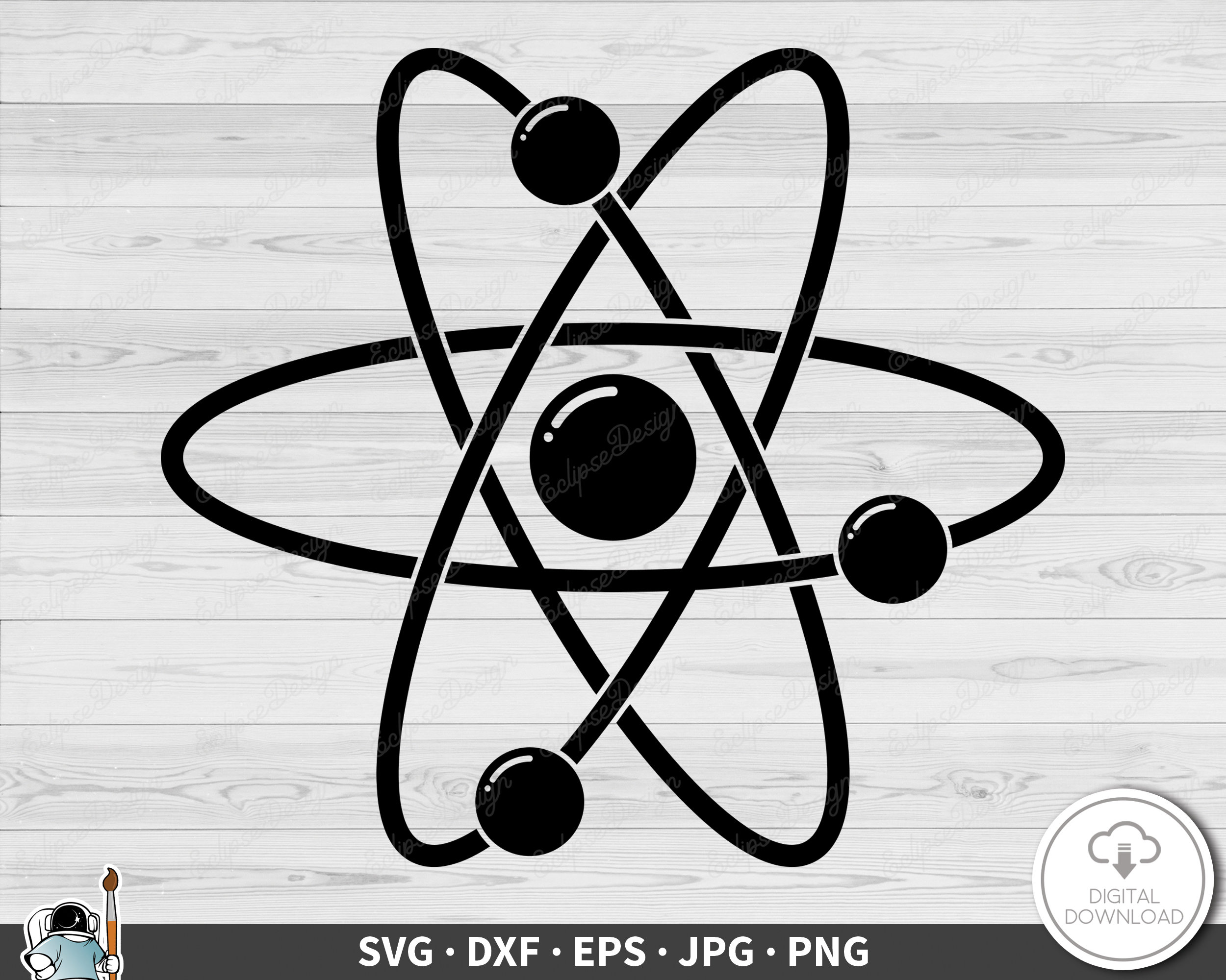 Physics Clipart Black And White