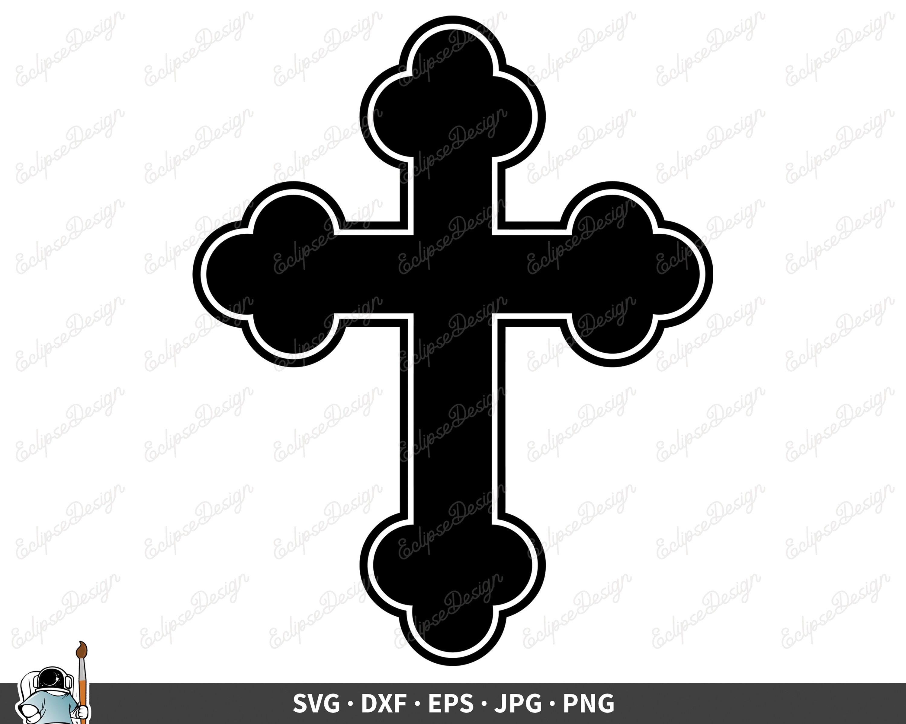 Texting Clipart Black And White Cross