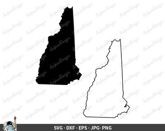 New Hampshire Svg - Etsy