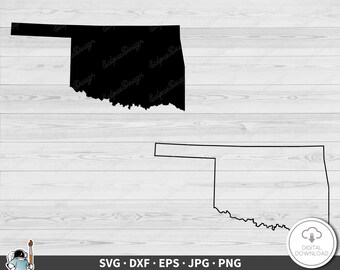 Oklahoma Svg, Oklahoma Seal Svg, Oklahoma Flag Svg, State Flag Cut File ...