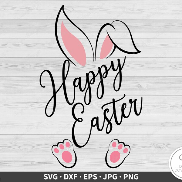 Happy Easter Clipart - Etsy