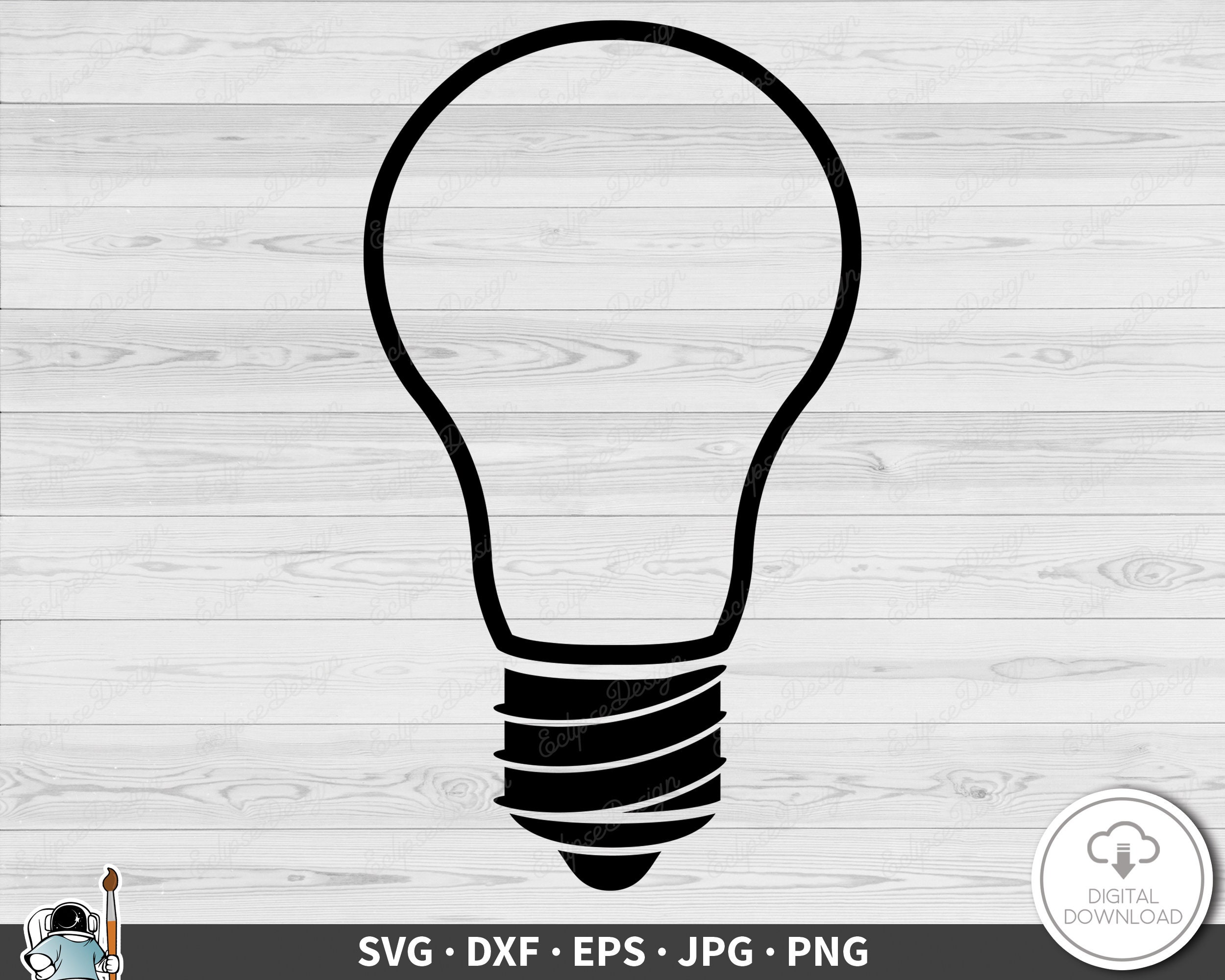 Light Bulb Silhouette