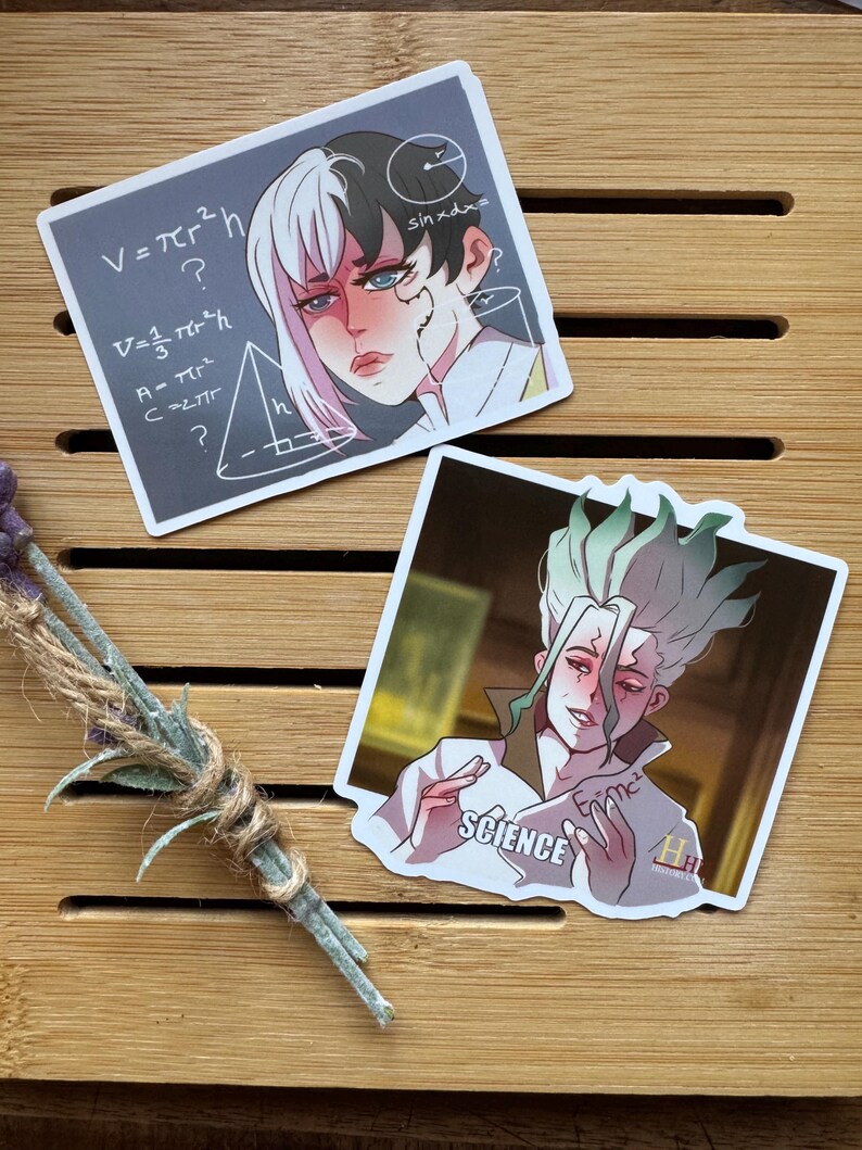 Senku & Gen Meme Sticker - Etsy