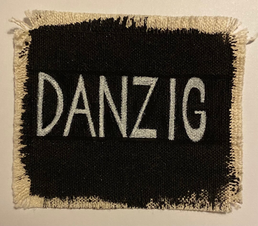 Hand Painted DANZIG Patch - Etsy