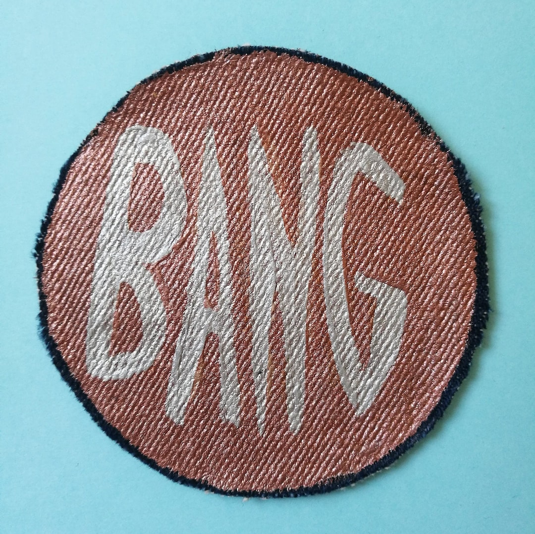 Hand Painted BANG Patch - Etsy