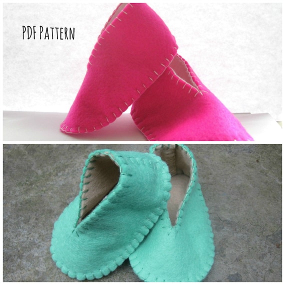 Felt Baby Booties Tutorial
