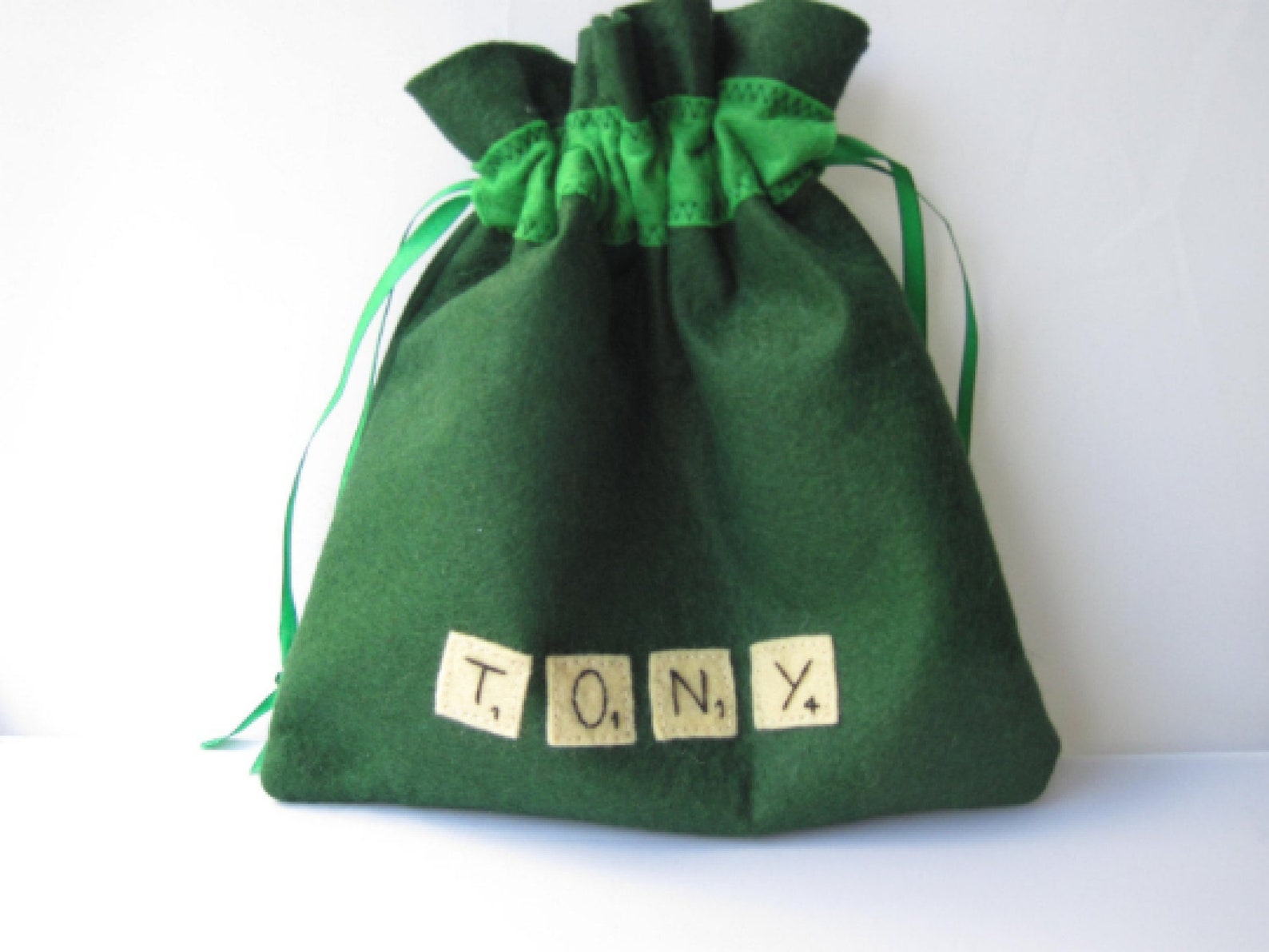 PDF PATTERN: Personalised Scrabble Tile Bag Sewing Tutorial - Board ...