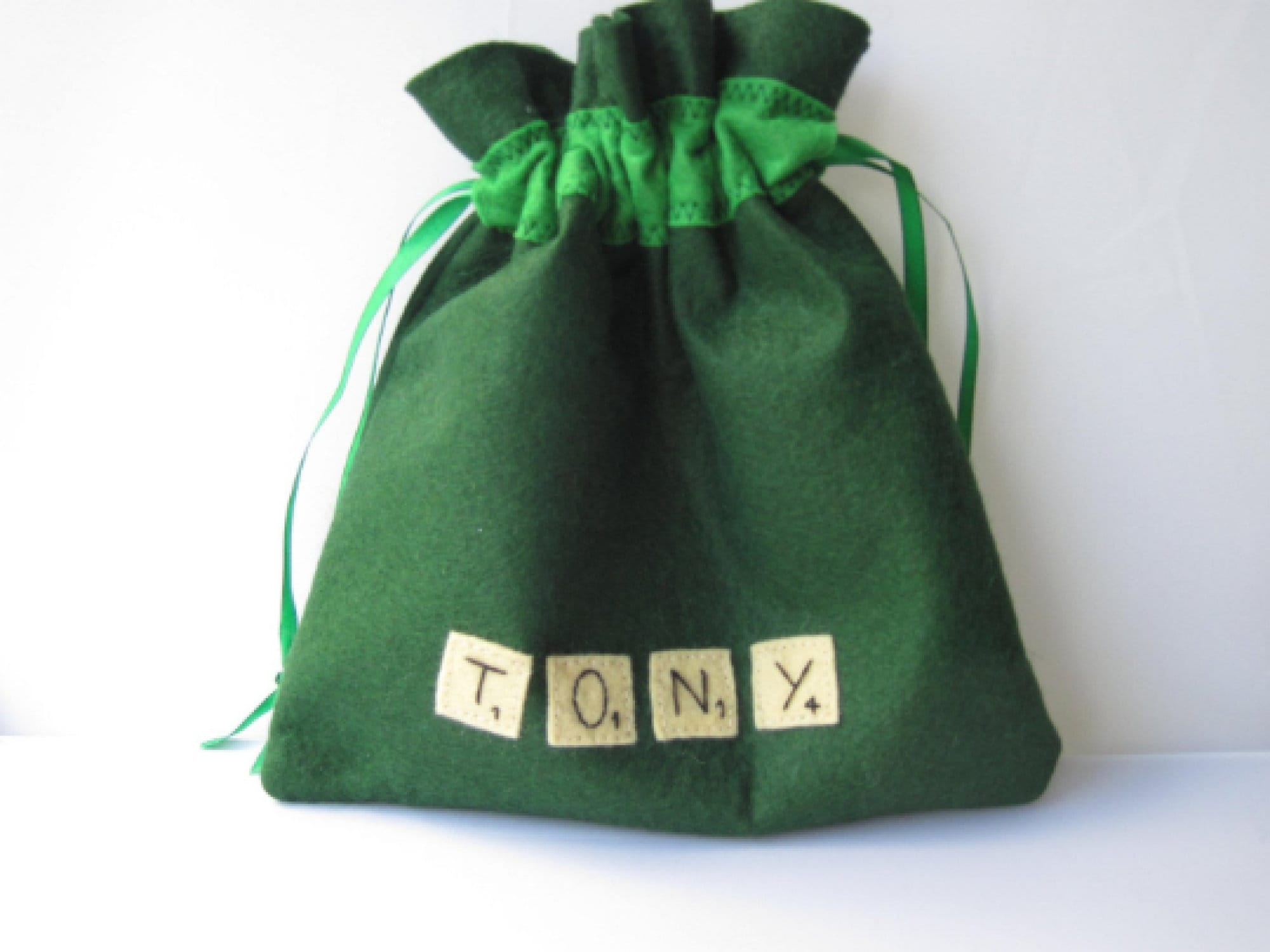 PDF PATTERN: Personalised Scrabble Tile Bag Sewing Tutorial - Board ...