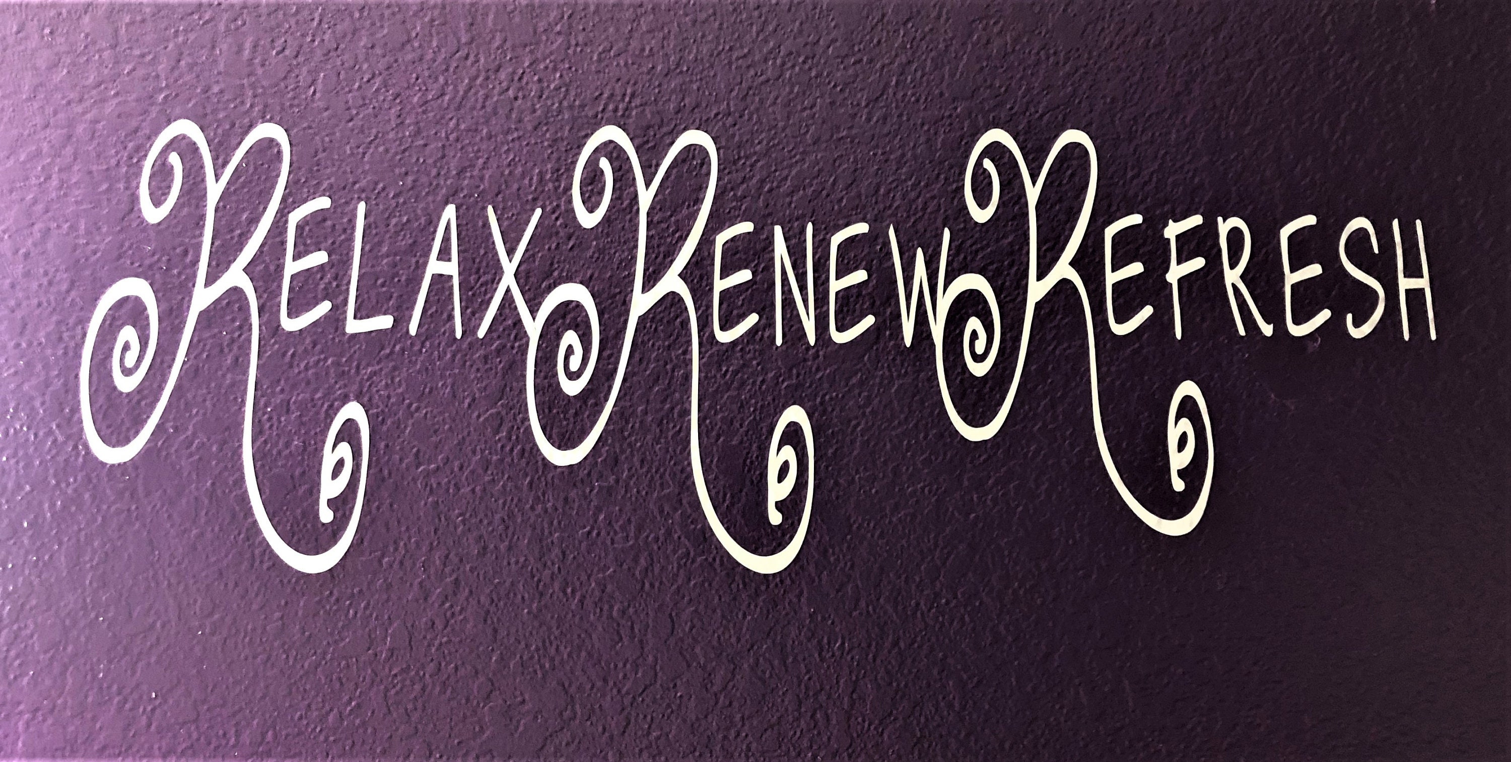 Relax Renew Refresh Decal - Etsy