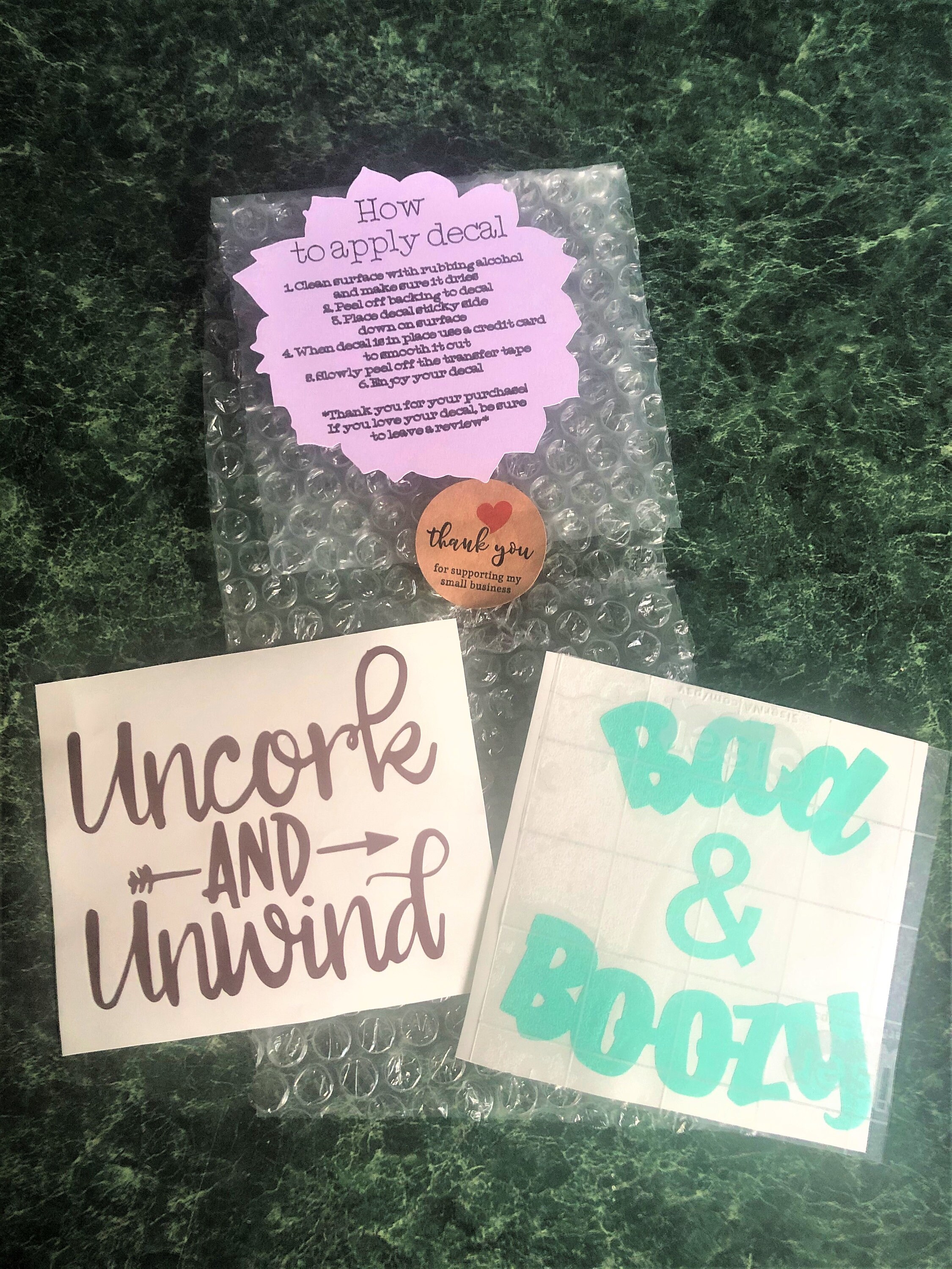 Custom Permanent Vinyl Decal - Etsy