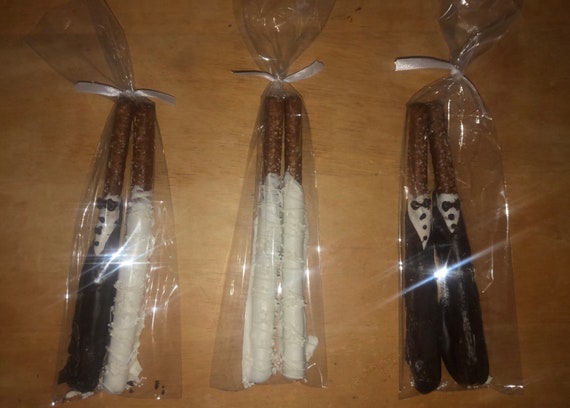 Wedding Pretzel Rods - Etsy