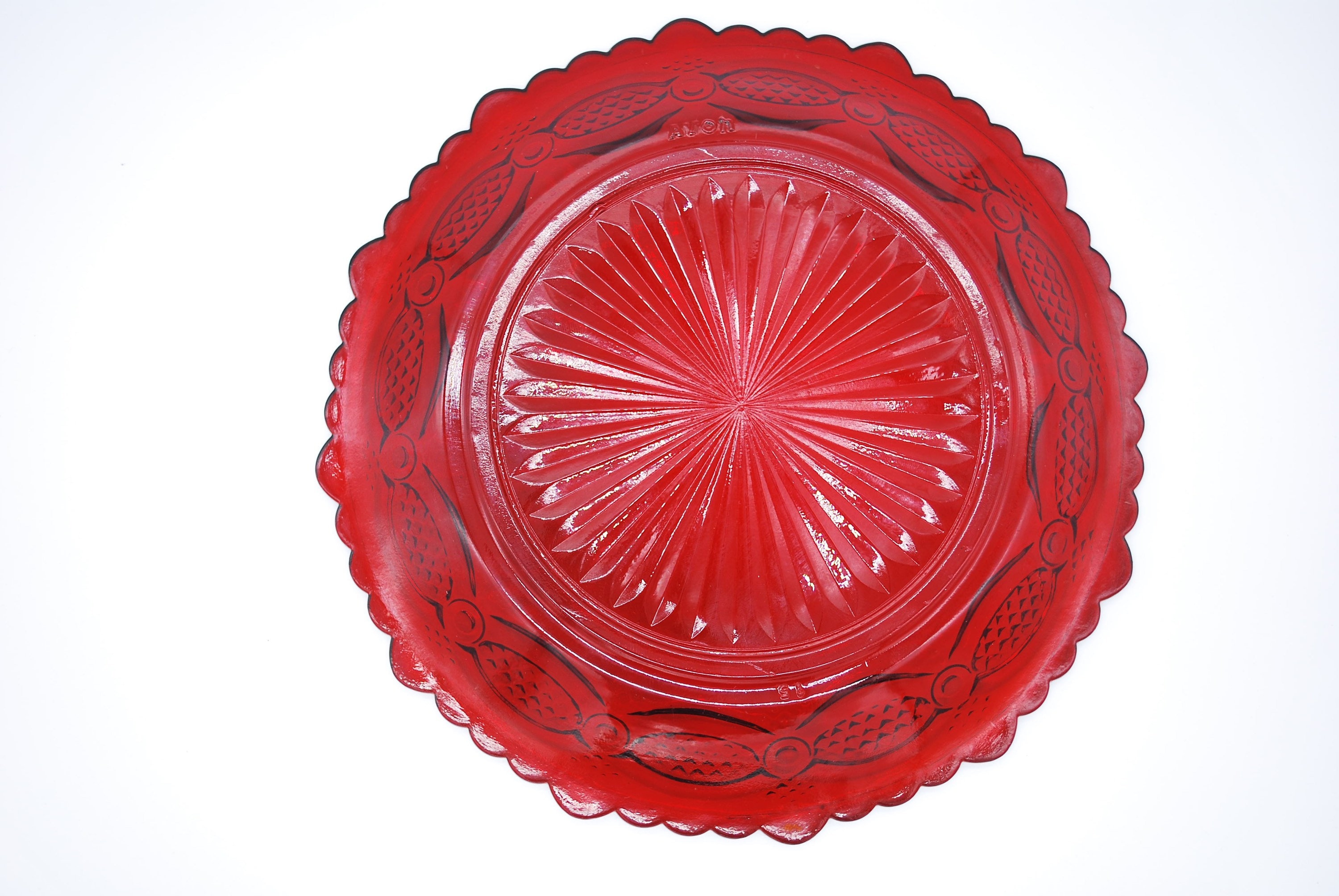 Avon Cape Cod Ruby Red Glass Collection - Etsy