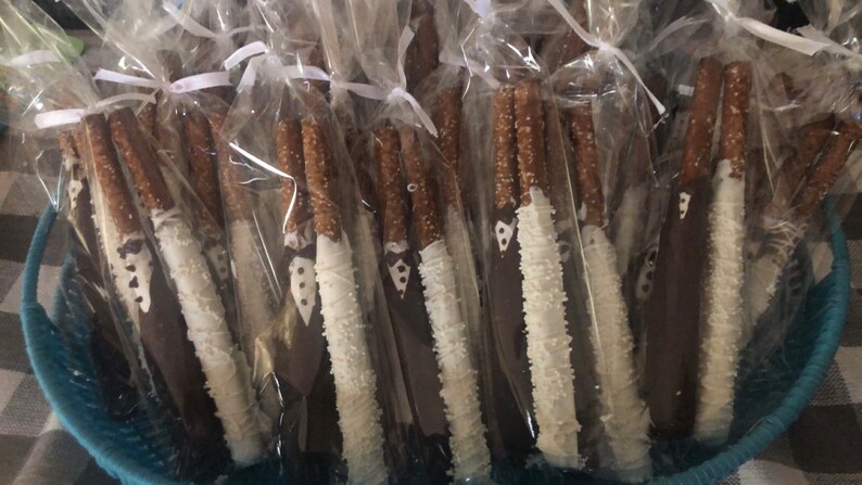 Wedding Pretzel Rods - Etsy