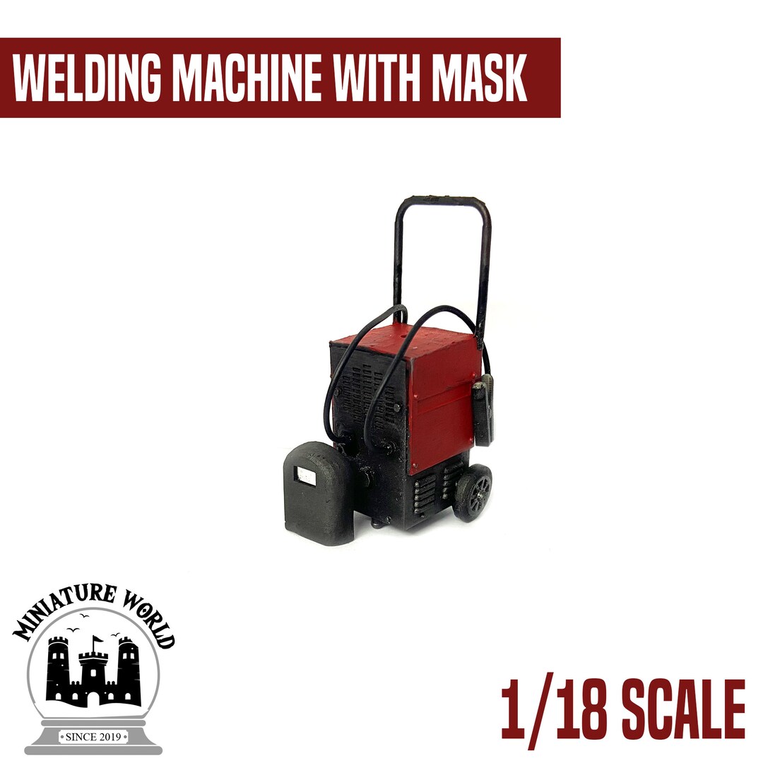 1/18 Scale Diorama Part/ Welding Machine With Mask / Workshop Diorama ...