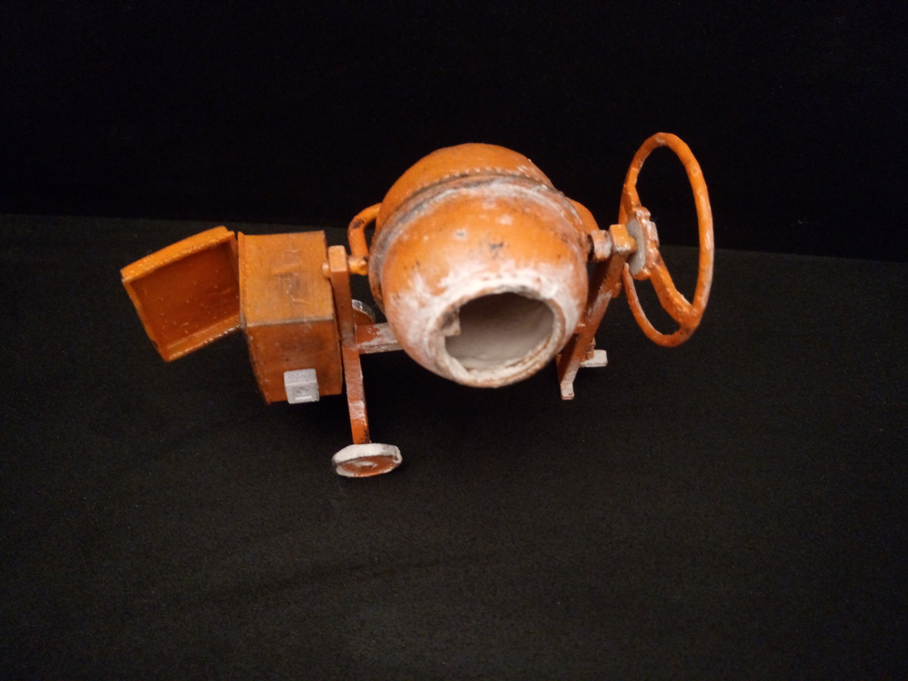 1:24 Scale, Concrete Mixer Machine, Painted, Resin Miniature, Prop ...