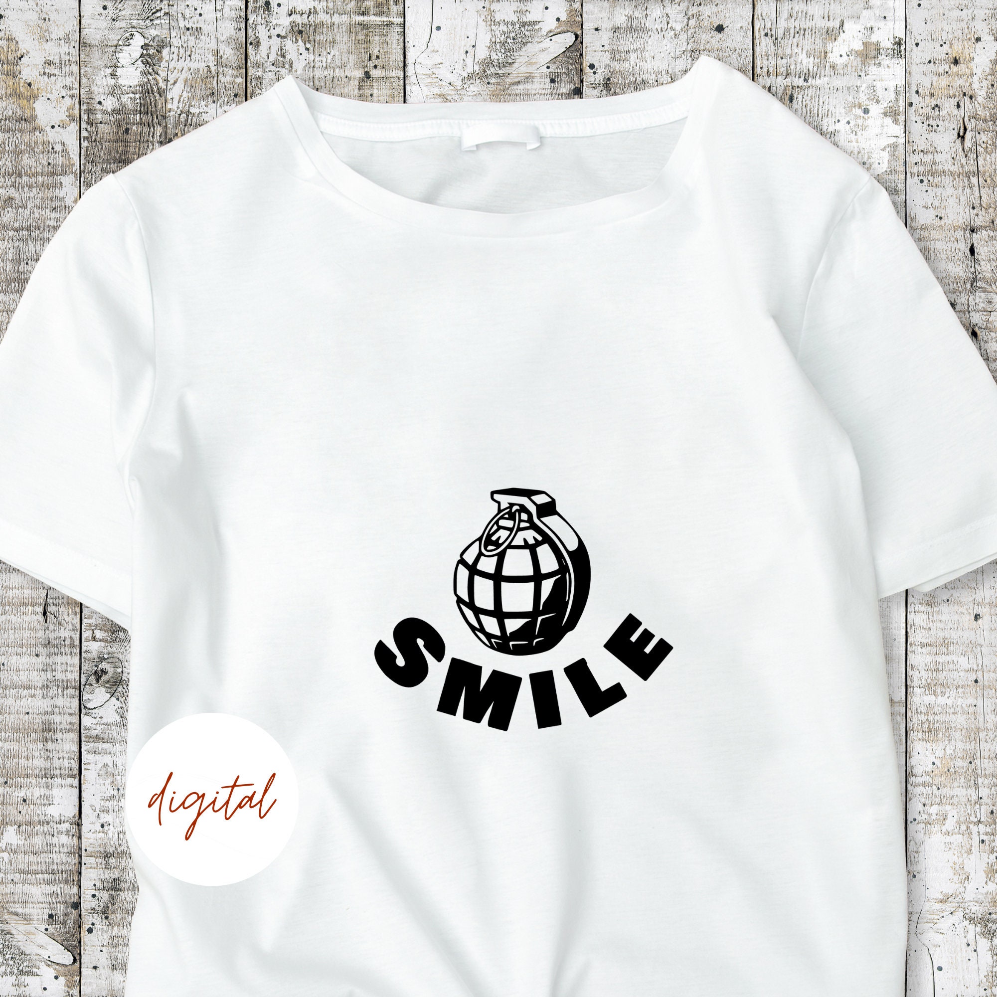 Smile Digital Cut File - Etsy