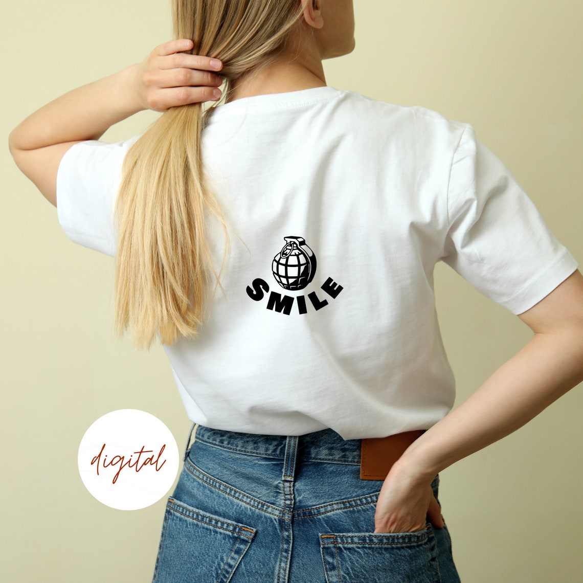 Smile Digital Cut File - Etsy