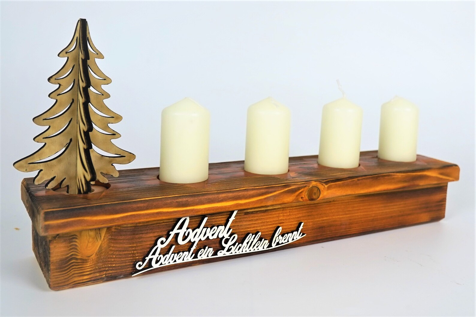 Traditional German Advent Wreath - Count Sundays before Christmas