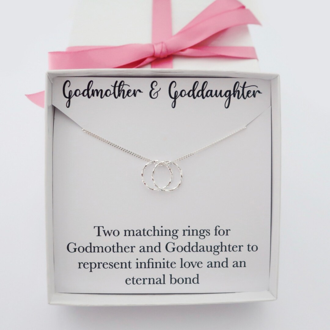 Godmother Necklace Jewelry Gift From Goddaughter, Mothers Day Gift ...