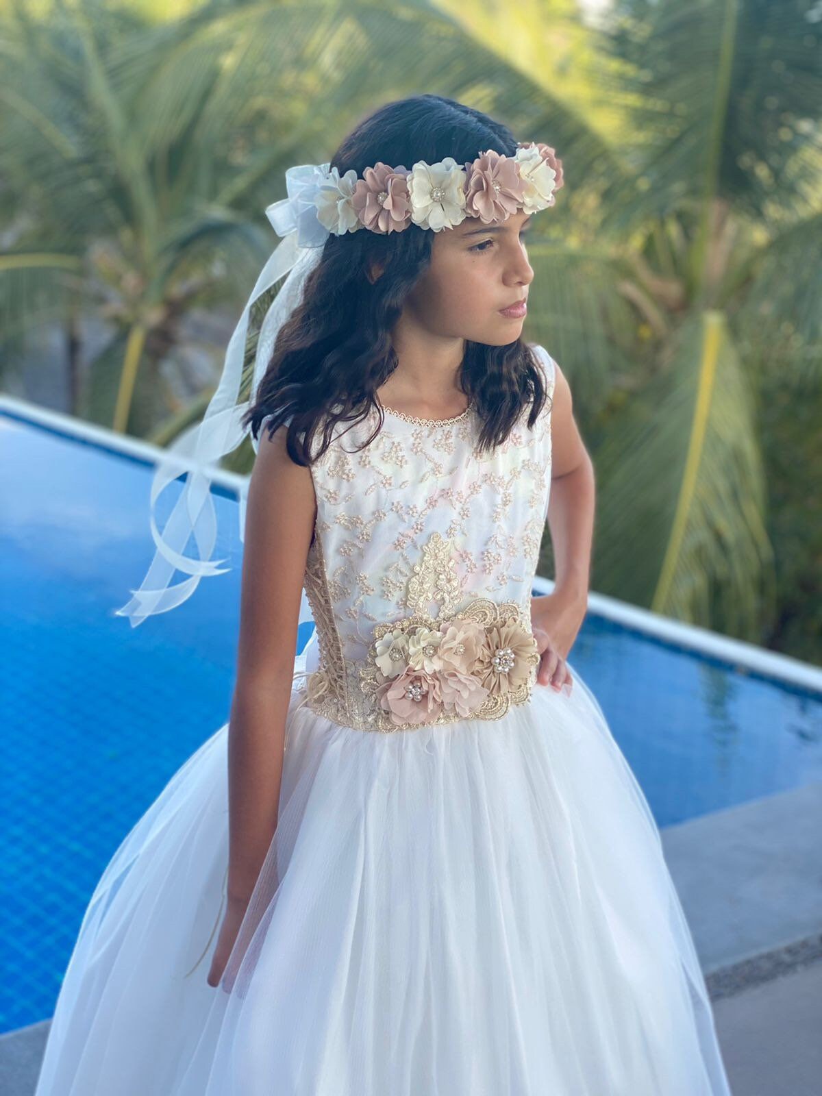 First Communion Dress - Etsy
