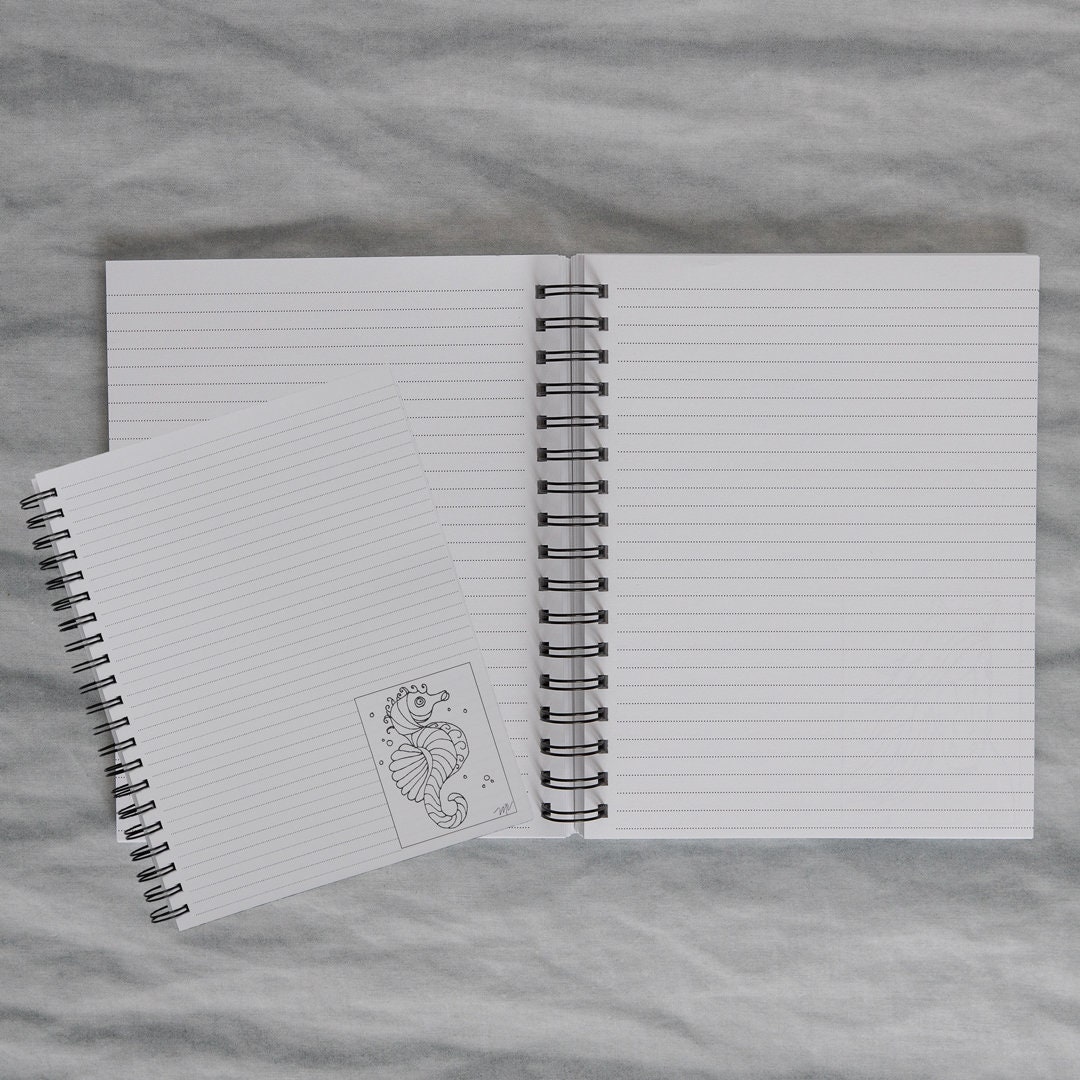 NOTEBOOK Edition 1 L Format 8.5x11 and 7x9 L Bullet Journal L Notebook ...