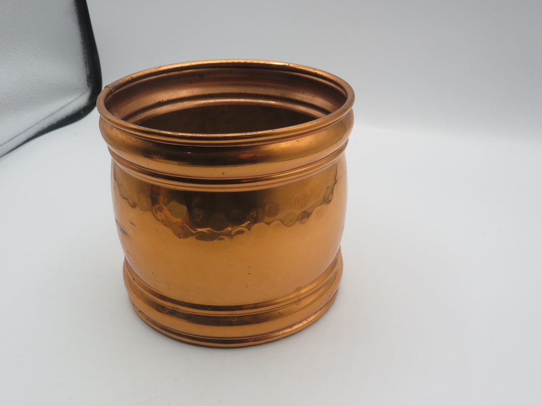 Superb Vintage Copper Plant Pot, Beautiful Vintage Home Decor Piece in ...