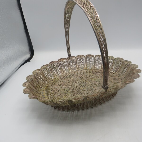 Filigree Basket - Etsy